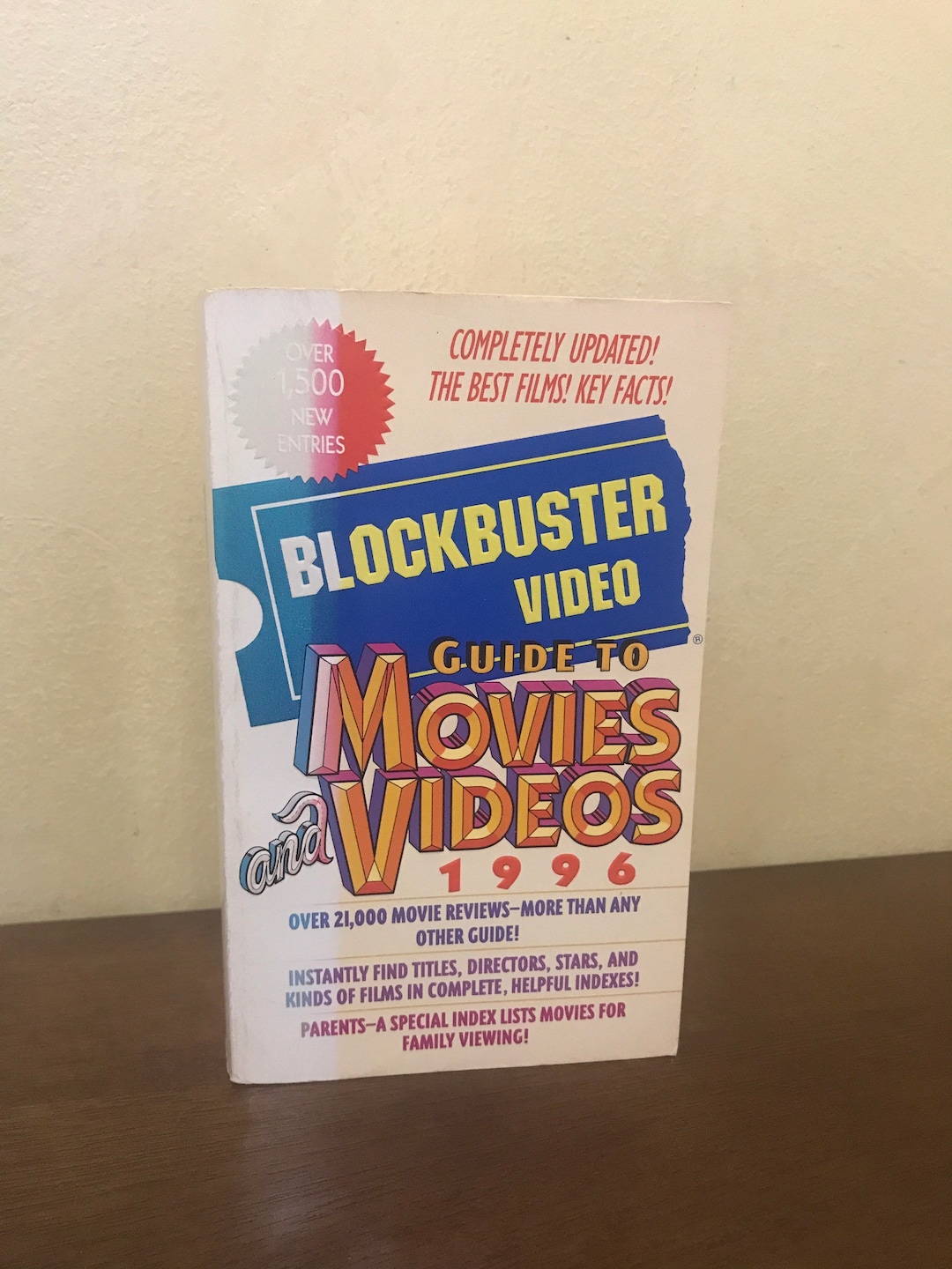 Blockbuster Guide to Movies and Videos 1996 - Etsy