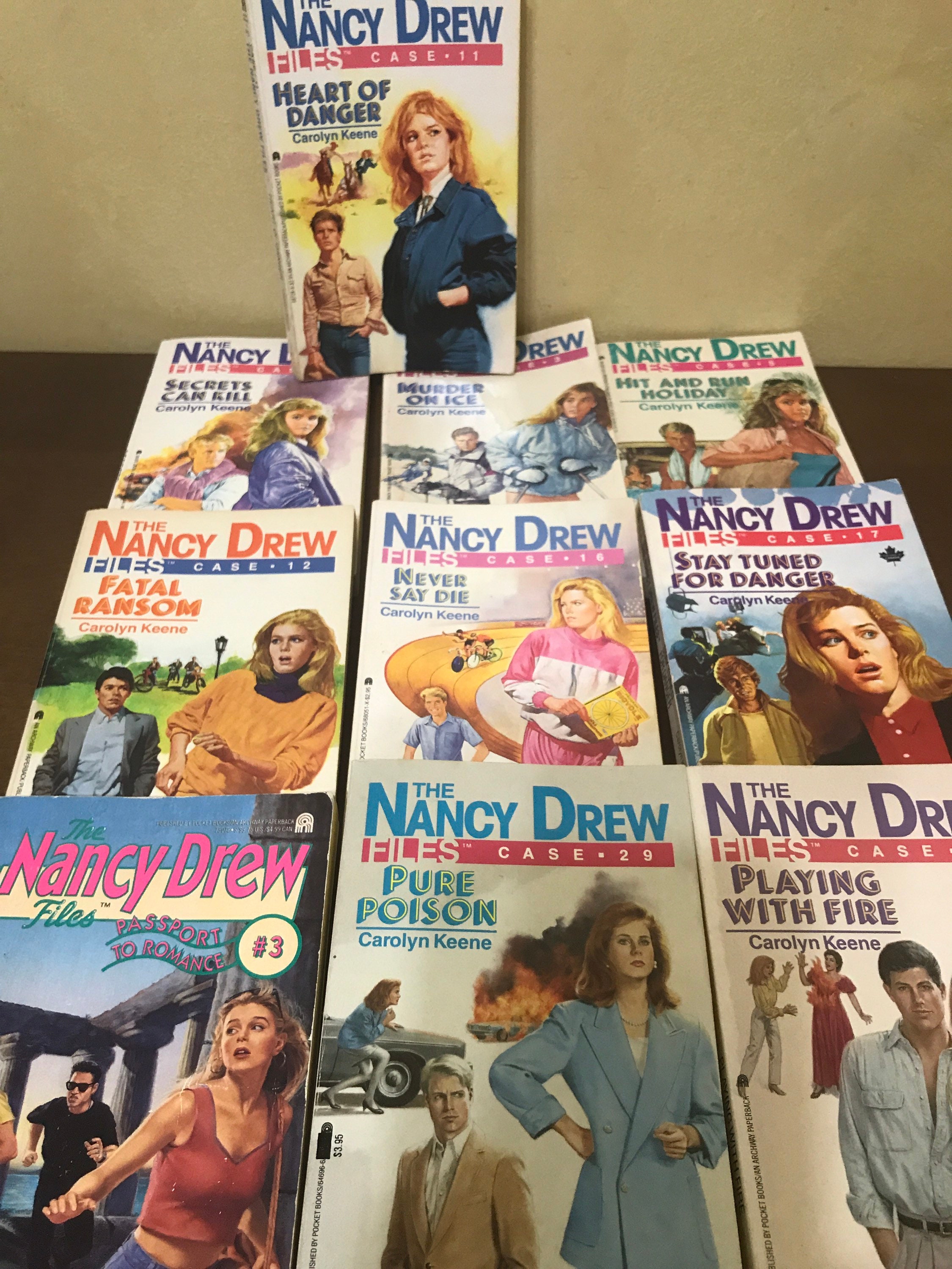 80s Nancy Drew Case Files Carolyn Keene YOU CHOOSE TITLE | Etsy