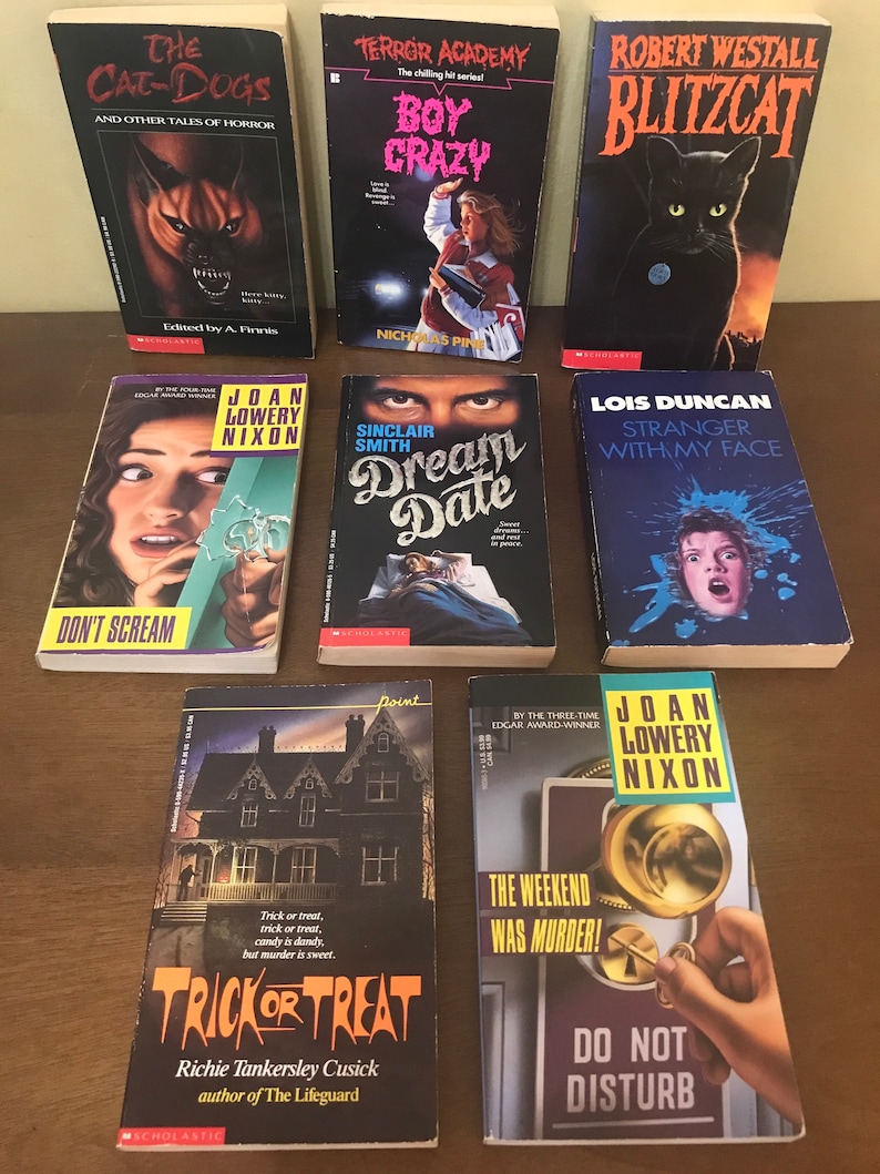 Teen Horror Point Horror Novels 80s 90s Scholastic - Point Thriller 90s ...