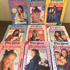 90s Full House Stephanie Tanner Books CHOOSE | Club Stephanie Full ...