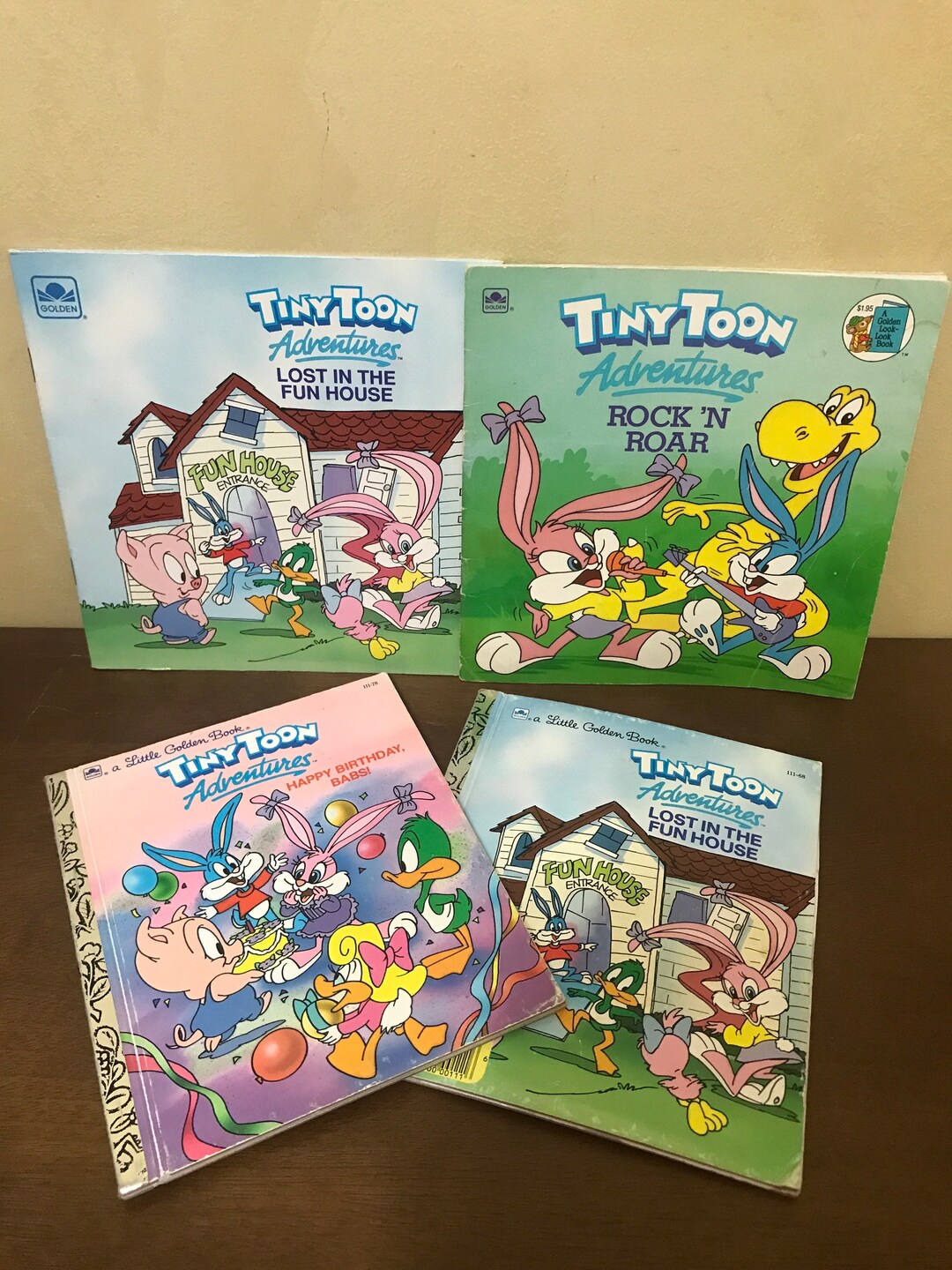 1990 Tiny Toon Adventure Books Assorted CHOOSE ONE Softcover Tiny Toon ...