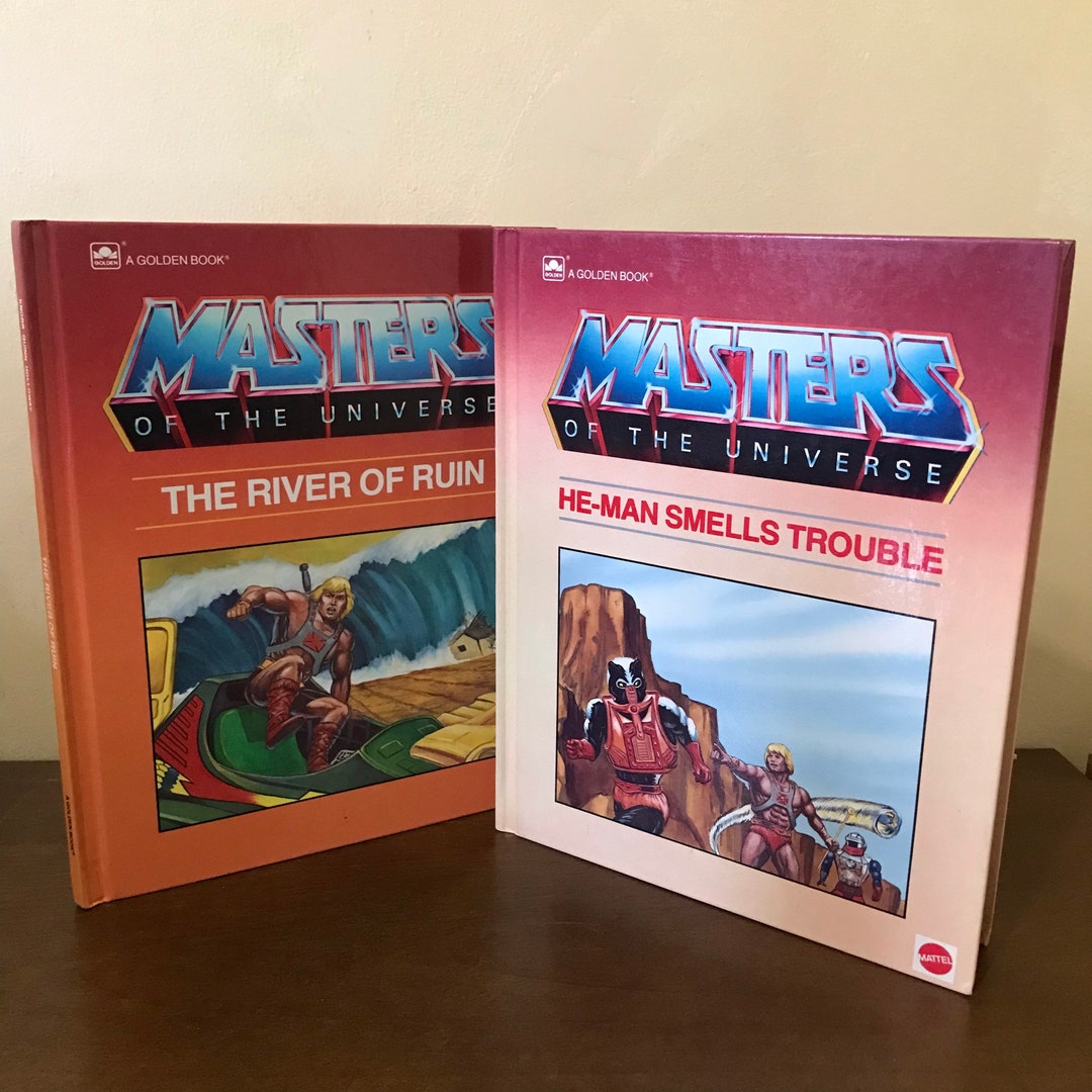1985 Masters of the Universe He-man Hardcover Books Mattel, He-man ...