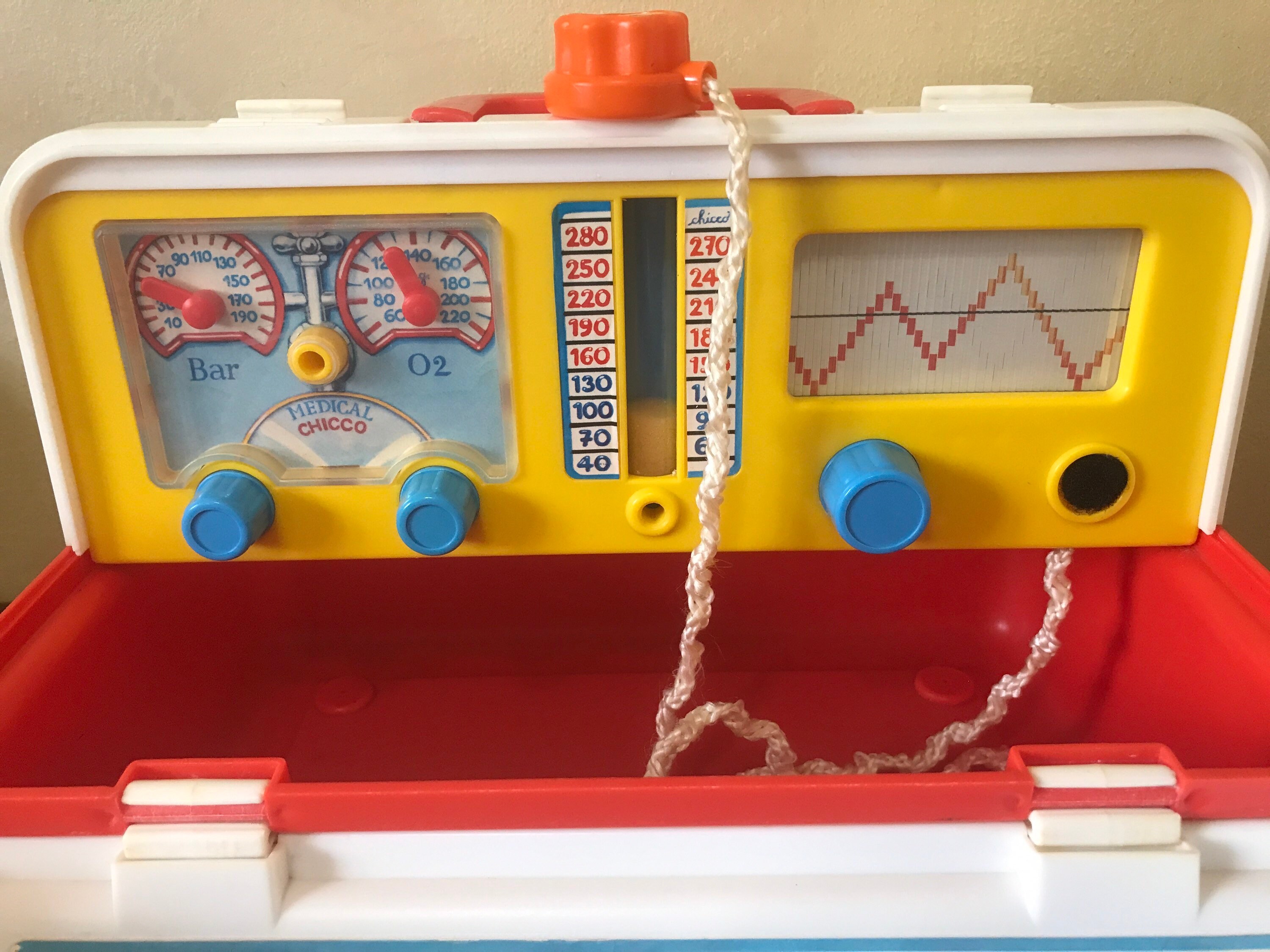 Vintage Chicco Childrens Medical Doctors Kit | Vintage Children's Play ...
