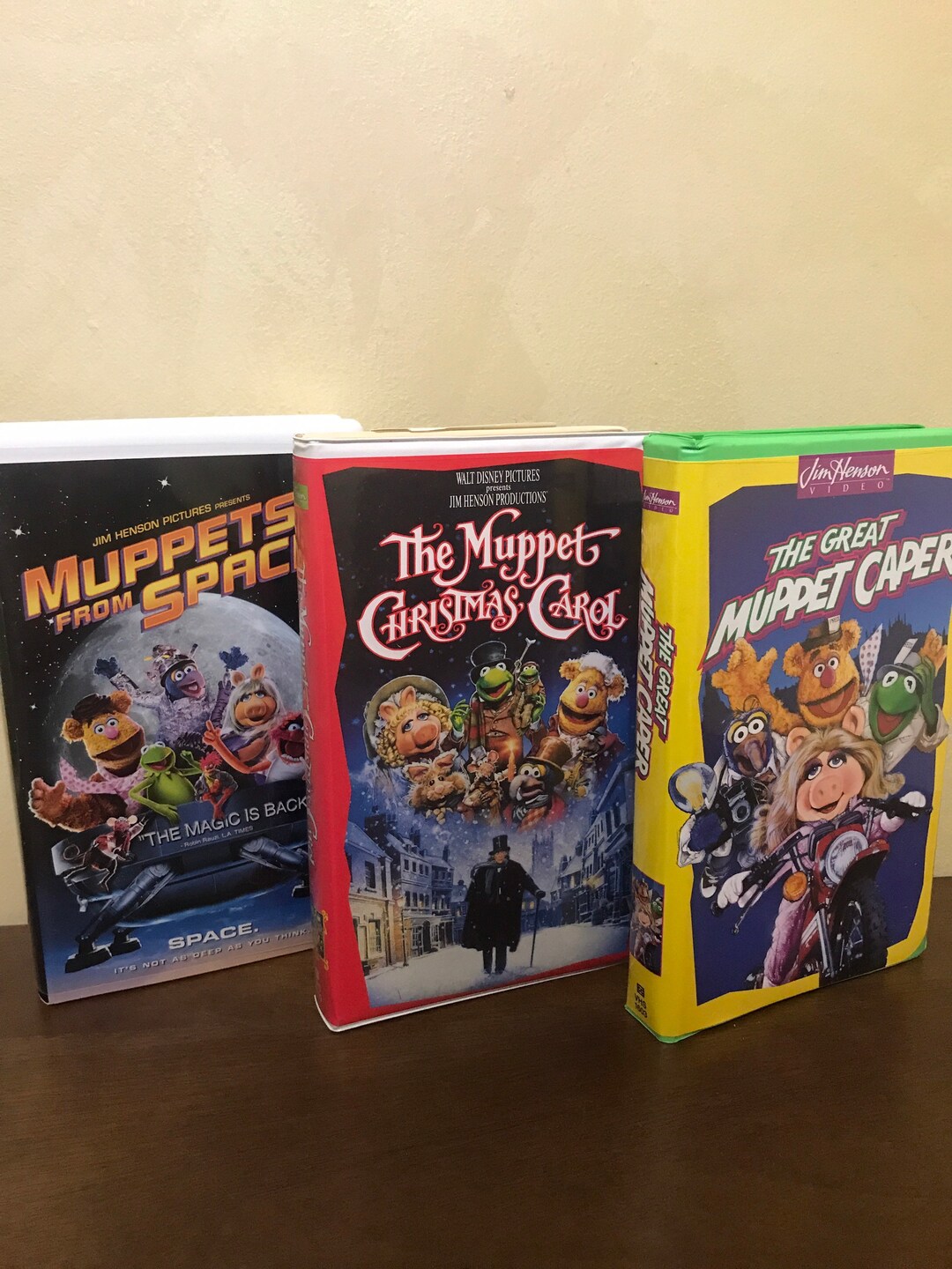 Muppets Movies on VHS CHOOSE ONE Great Muppet Caper Vhs 1993 Muppets ...