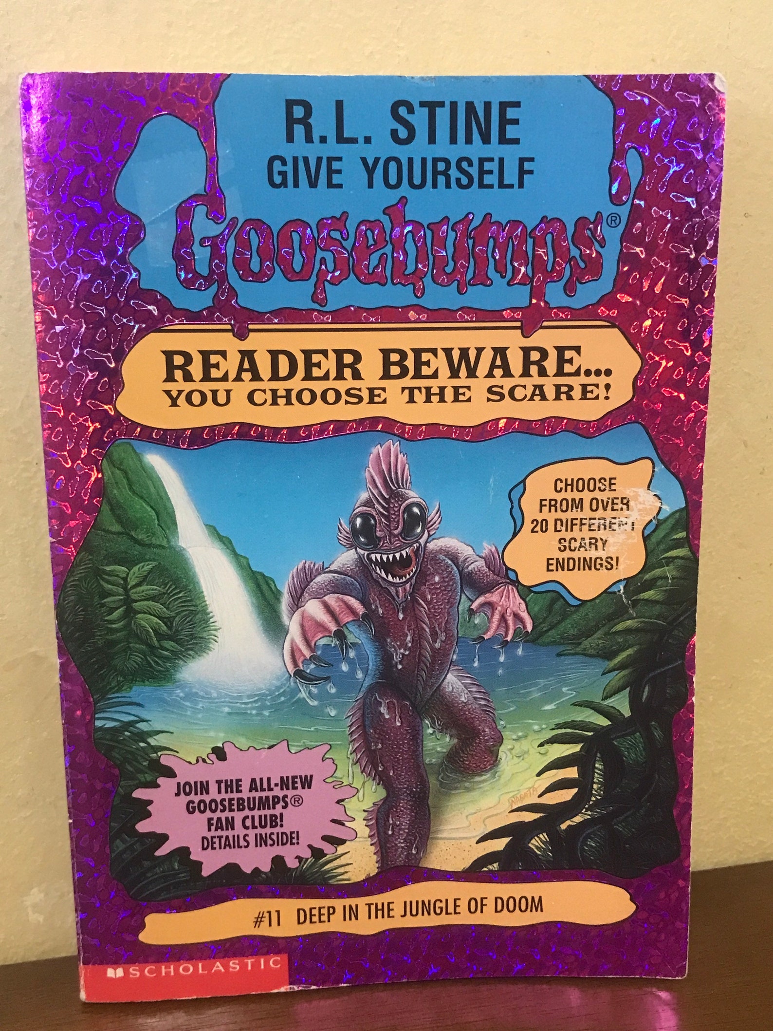 Give Yourself Goosebumps Reader Beware Choose the Scare R.L. | Etsy