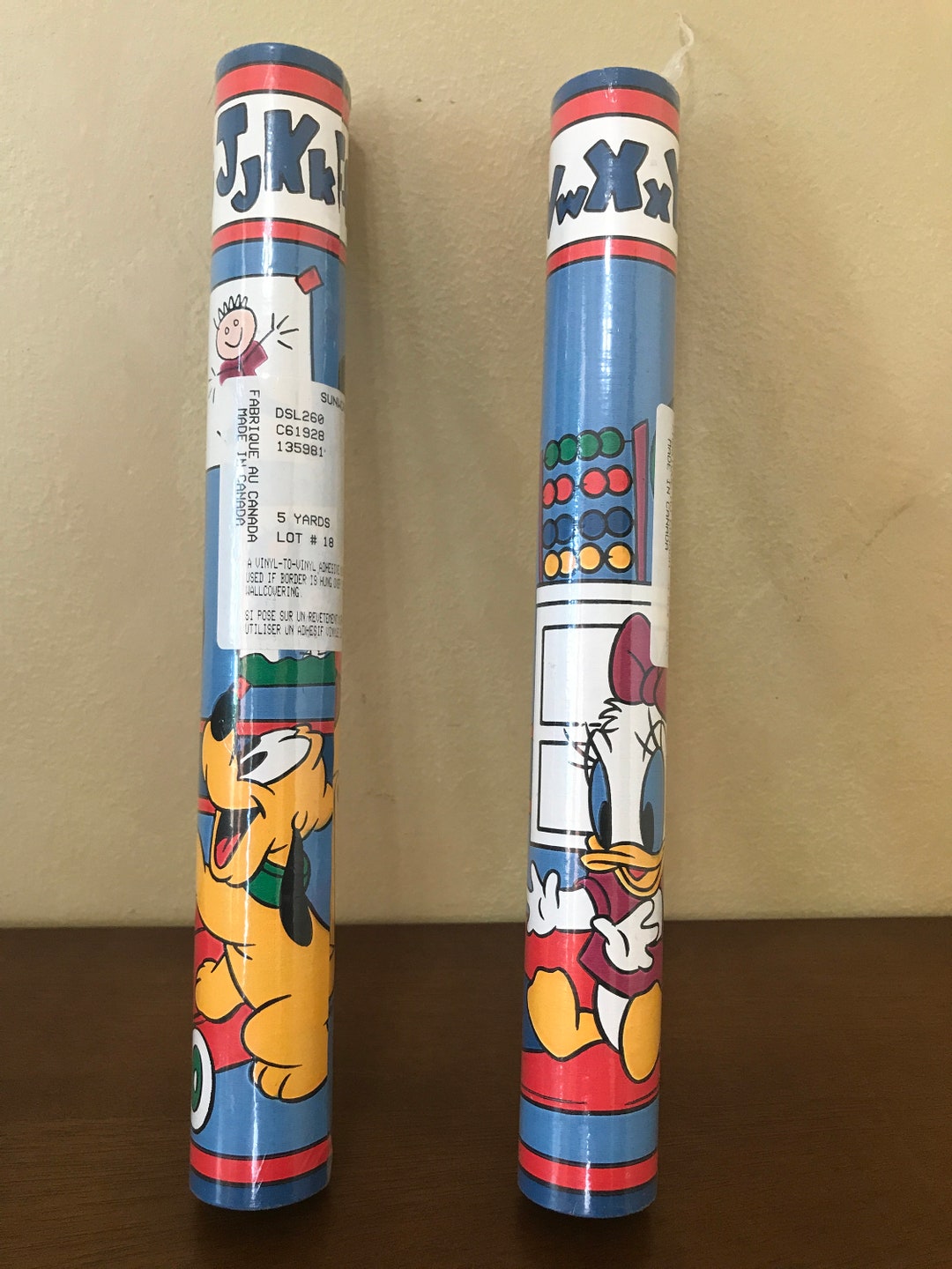 2 Rolls Disney Babies Wallpaper | Vintage Disney Wallpaper Borders ...
