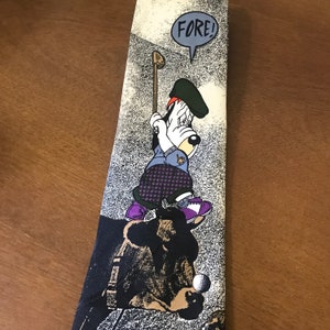 1994 Turner Entertainment Droopy fore Golf Tie With Tags, Droopy Dog ...