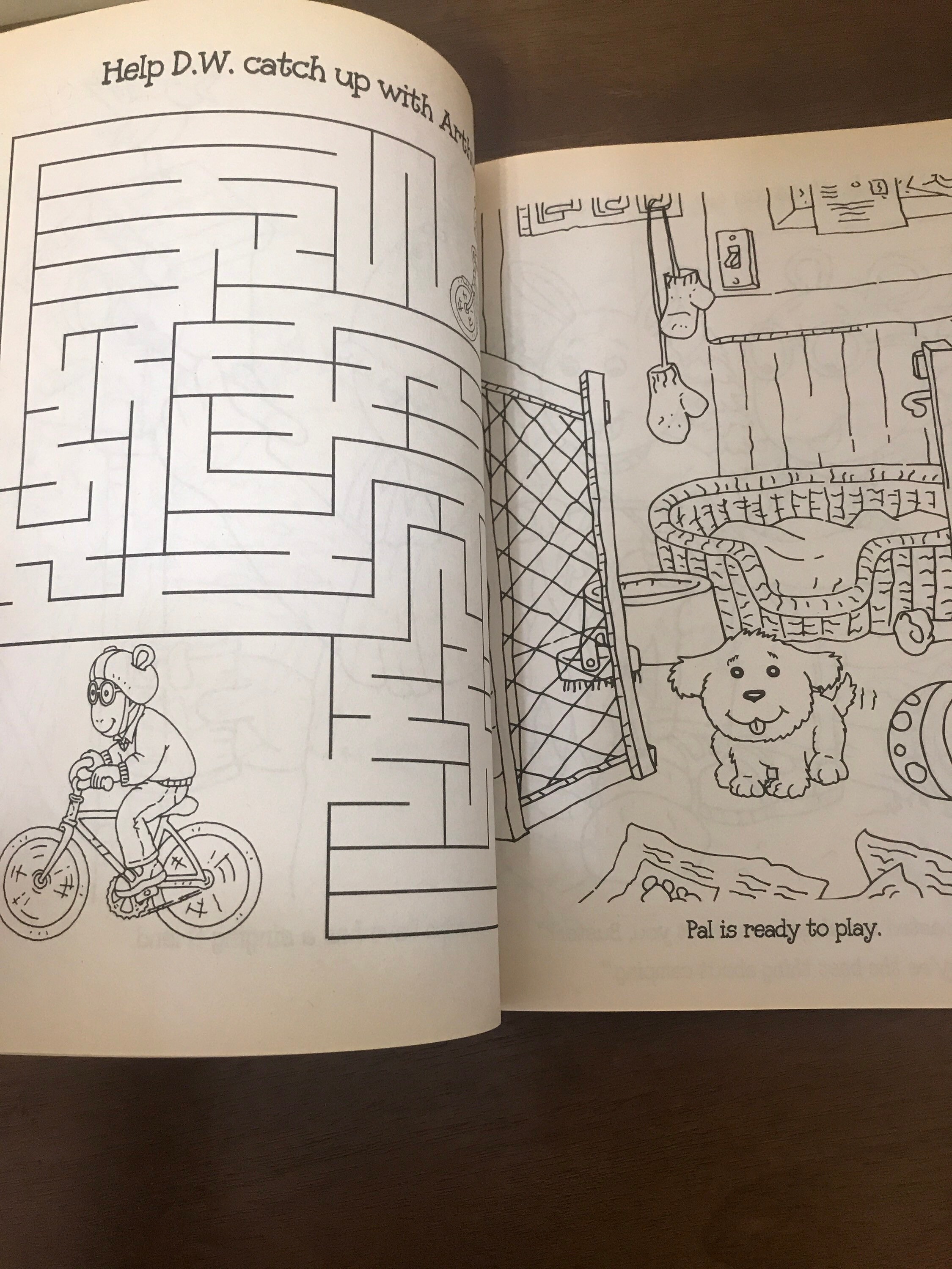 1999 Arthur and Friends Super Coloring and Activity Book Marc | Etsy