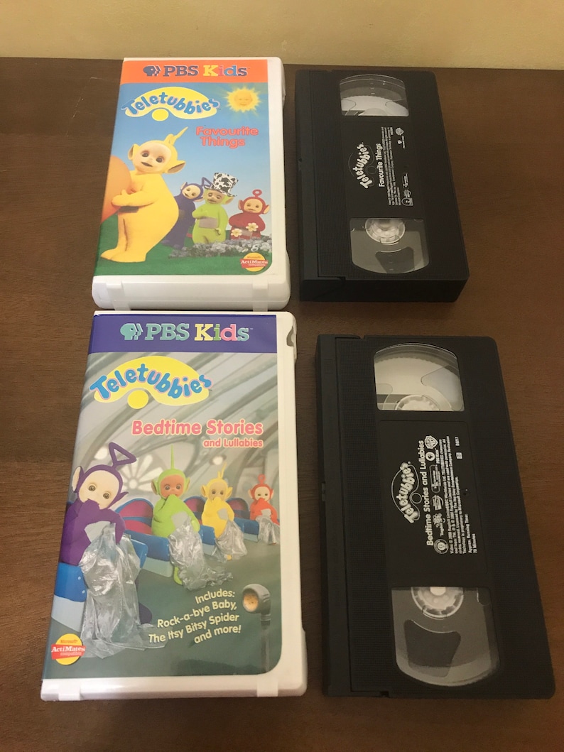 1990s Teletubbies TV VHS - Various Titles - Dance With Teletubbies - Go ...