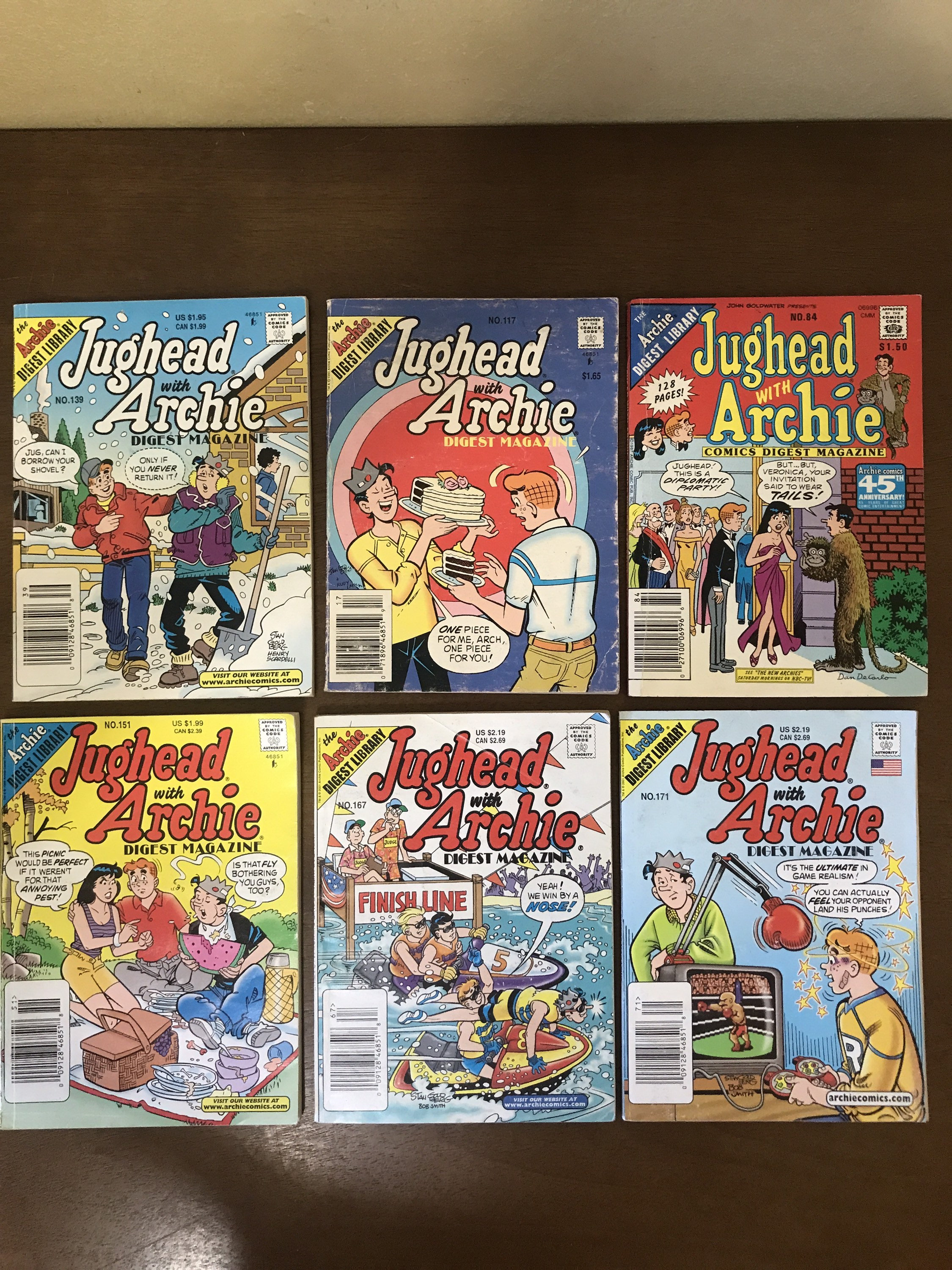 Jughead With Archie Comic Digest Magazines, Jughead Comic Books the ...