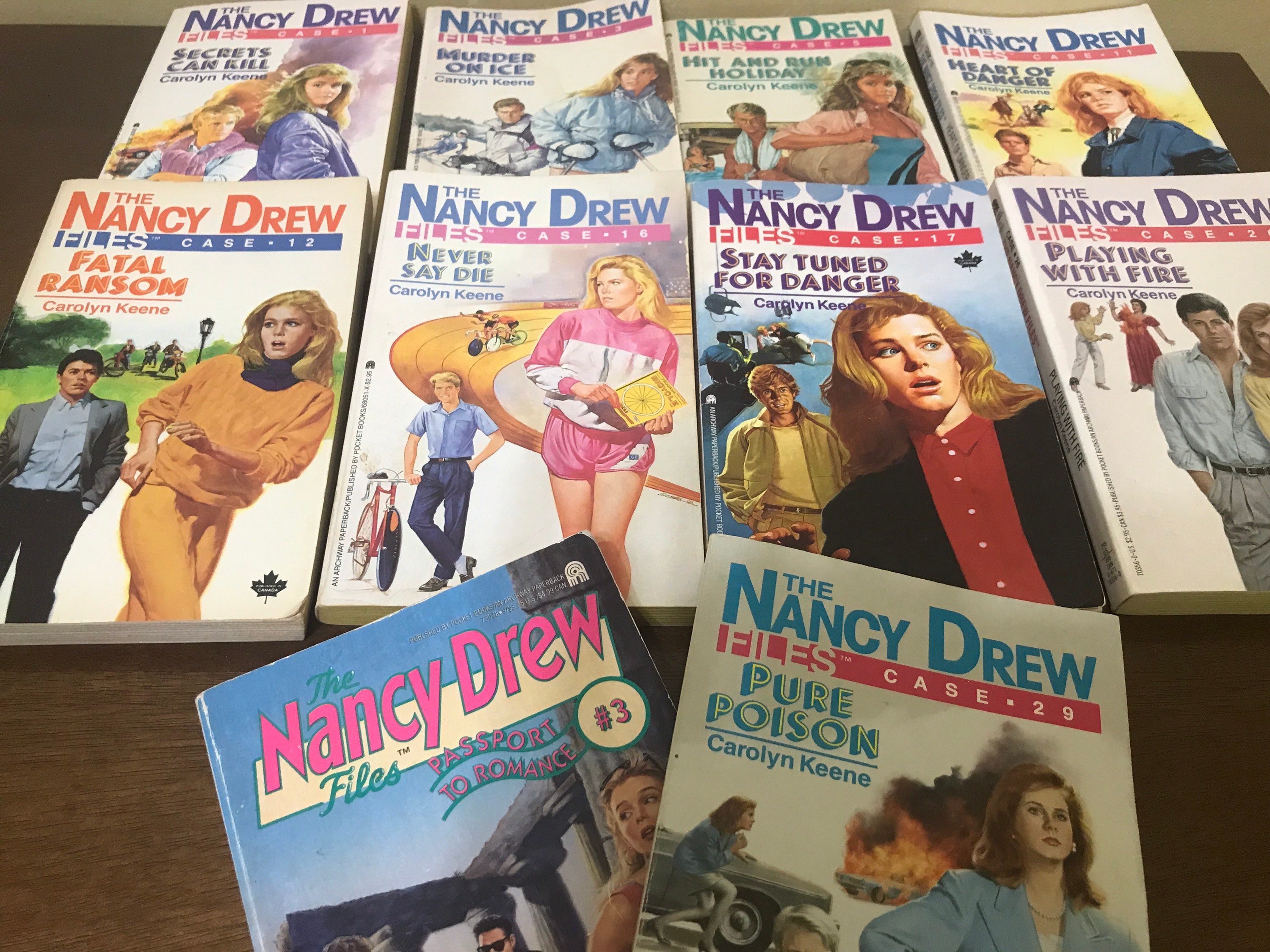 80s Nancy Drew Case Files Carolyn Keene YOU CHOOSE TITLE - Etsy Canada