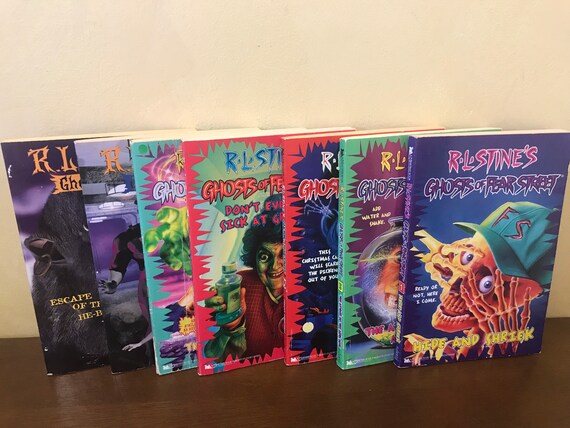 R.L. Stine Ghosts of Fear Street RL Stine Children Series | Etsy