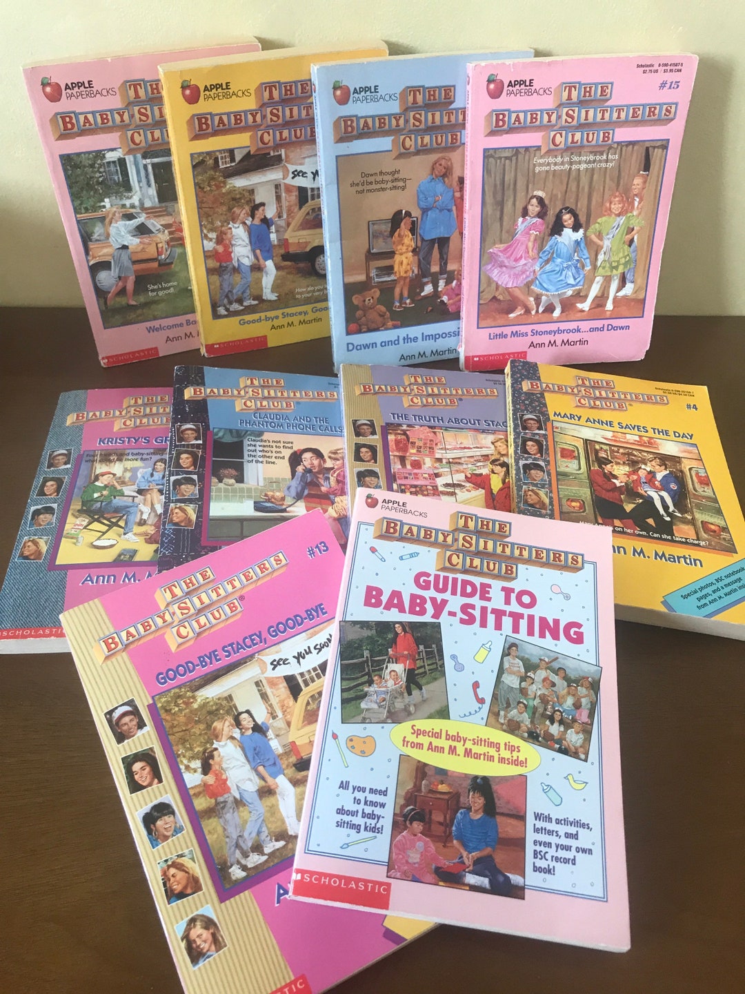 The Baby-sitters Club Book Series by Ann M. Martin - 80s/90s Vintage ...