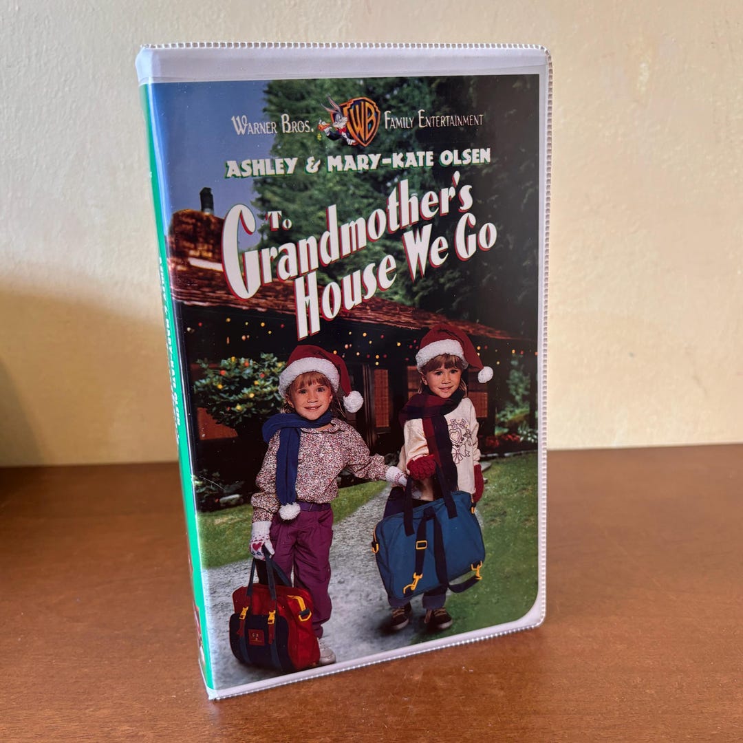To Grandmothers House We Go VHS Mary Kate Ashley Olsen Christmas Movie ...