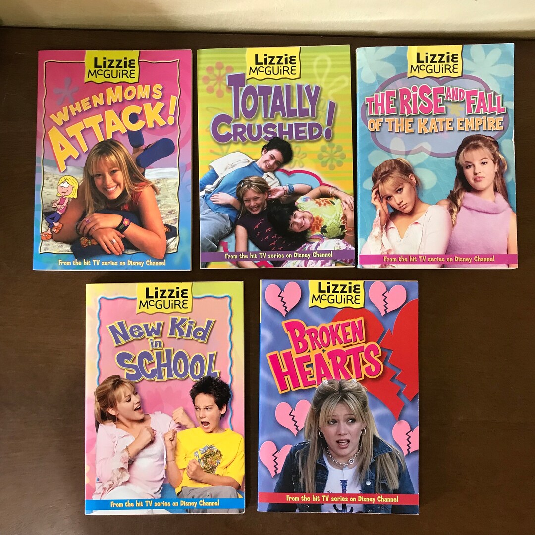Lizzie Mcguire Book Series 00s, Disney Press, TV Series Childhood 00s ...