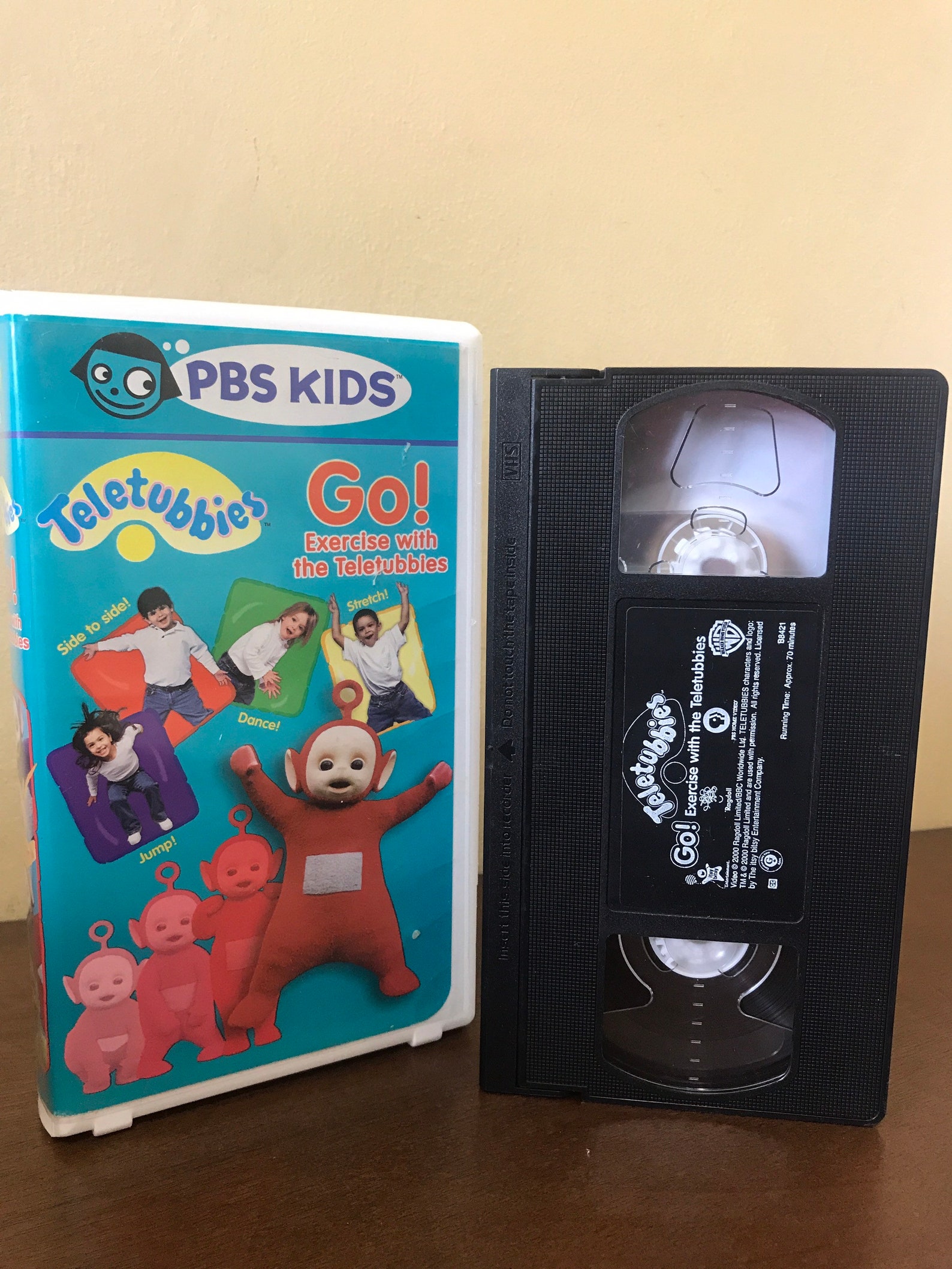 1990s Teletubbies TV VHS - Various Titles - Dance With Teletubbies - Go ...