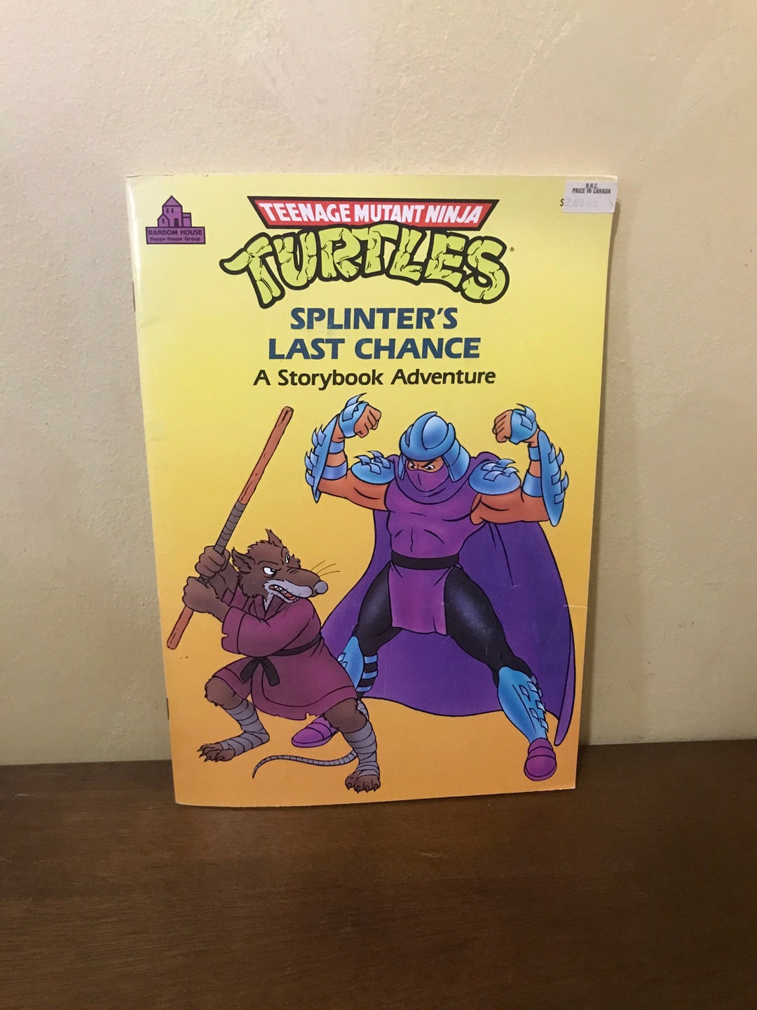 Teenage Mutant Ninja Turtles Splinters Last Chance Storybook Adventure ...