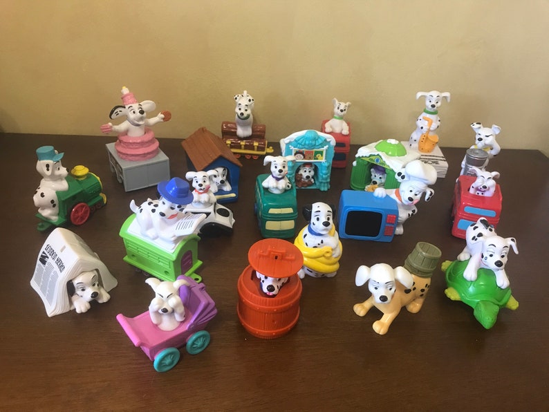 90s 101 Dalmatians Mcdonalds Happy Meal Toys | 102 Dalmatians Mcdonalds ...