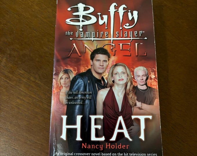 Buffy the Vampire Slayer Angel Heat Nancy Holder 2004 Paperback, Media ...