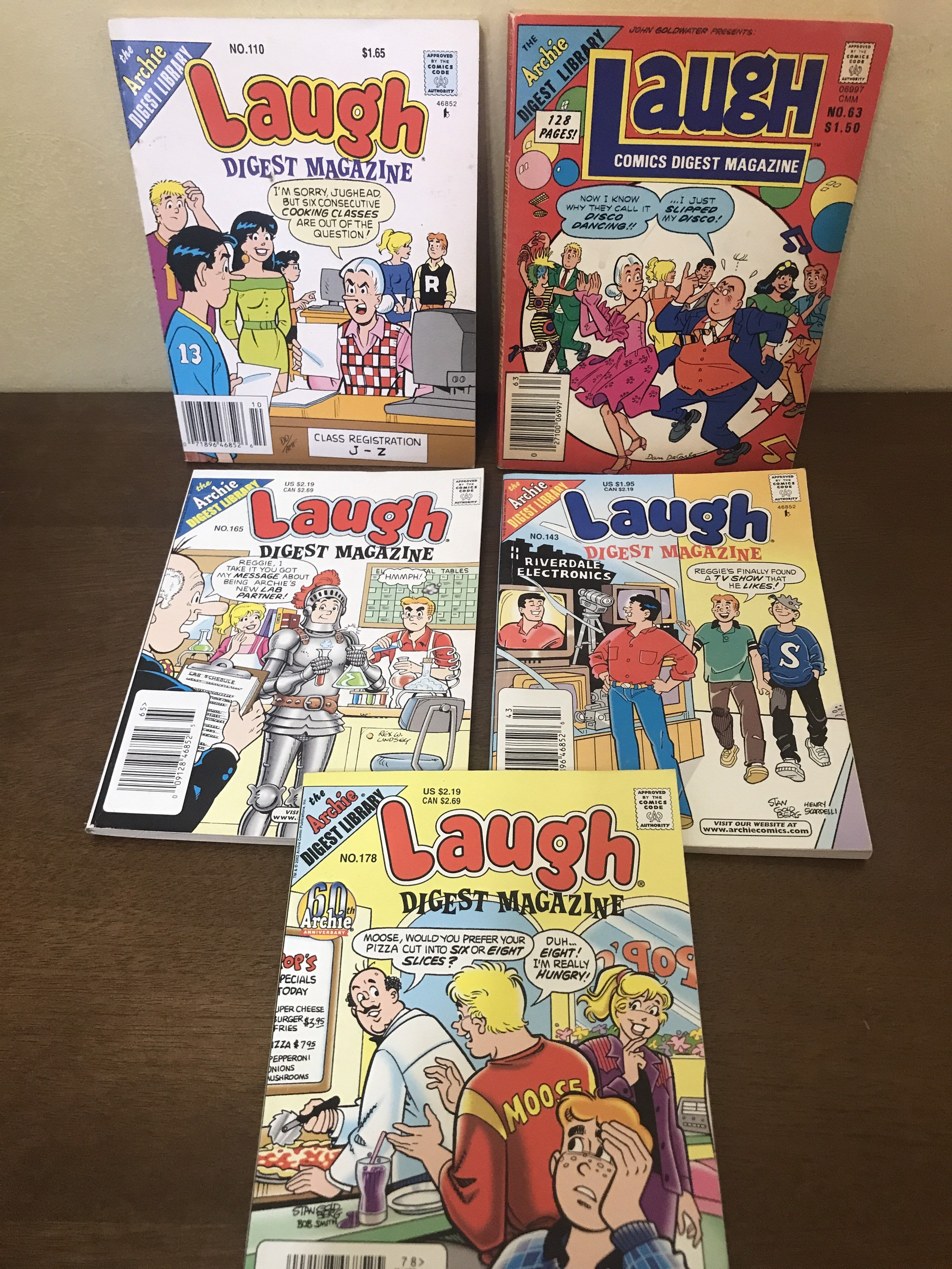 Archie Laugh Comic Digests YOU CHOOSE | Laugh Comic Digests Archie ...