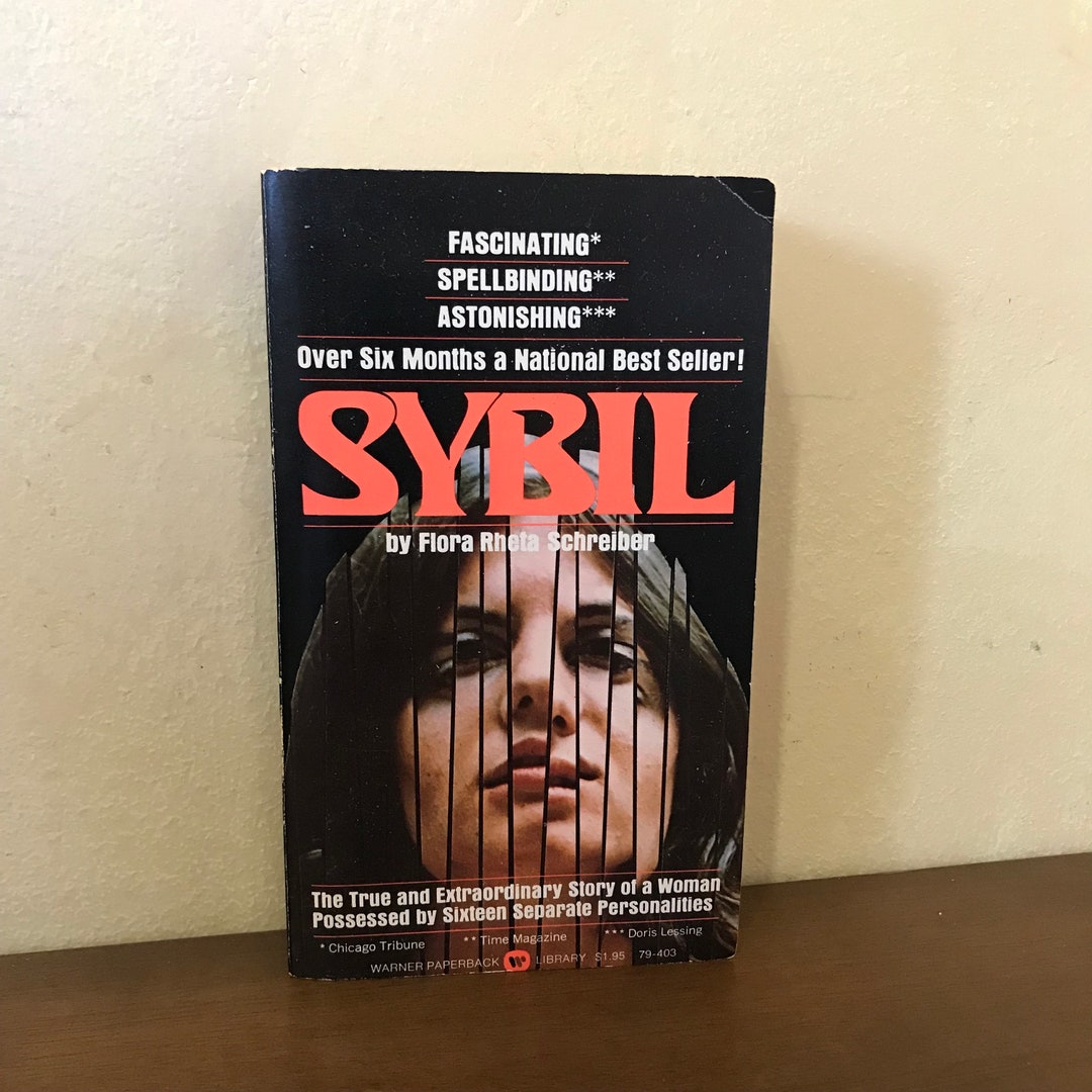 Sybil by Flora Rheta Schreiber 1976 Paperback, Vintage Psychological Horror 70s - Etsy