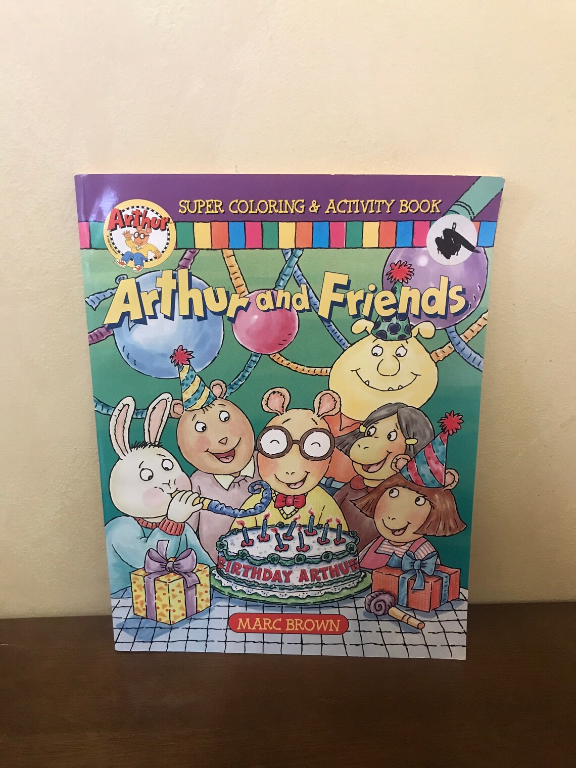 1999 Arthur and Friends Super Coloring and Activity Book Marc | Etsy