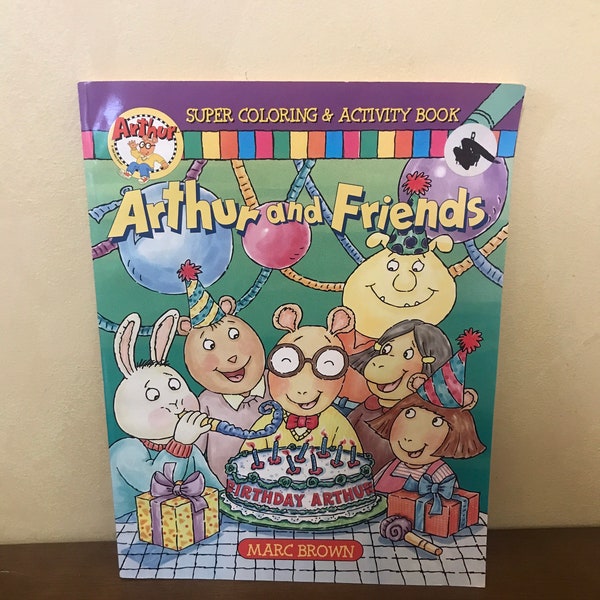 90s Cartoon Coloring Book - Etsy