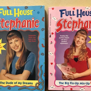 90s Full House Stephanie Tanner Books CHOOSE | Club Stephanie Full ...