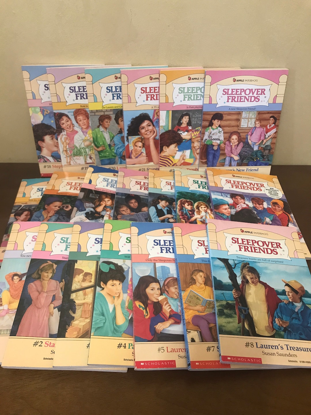 Sleepover Friends Susan Saunders Apple Paperback 80s Assorted Titles ...