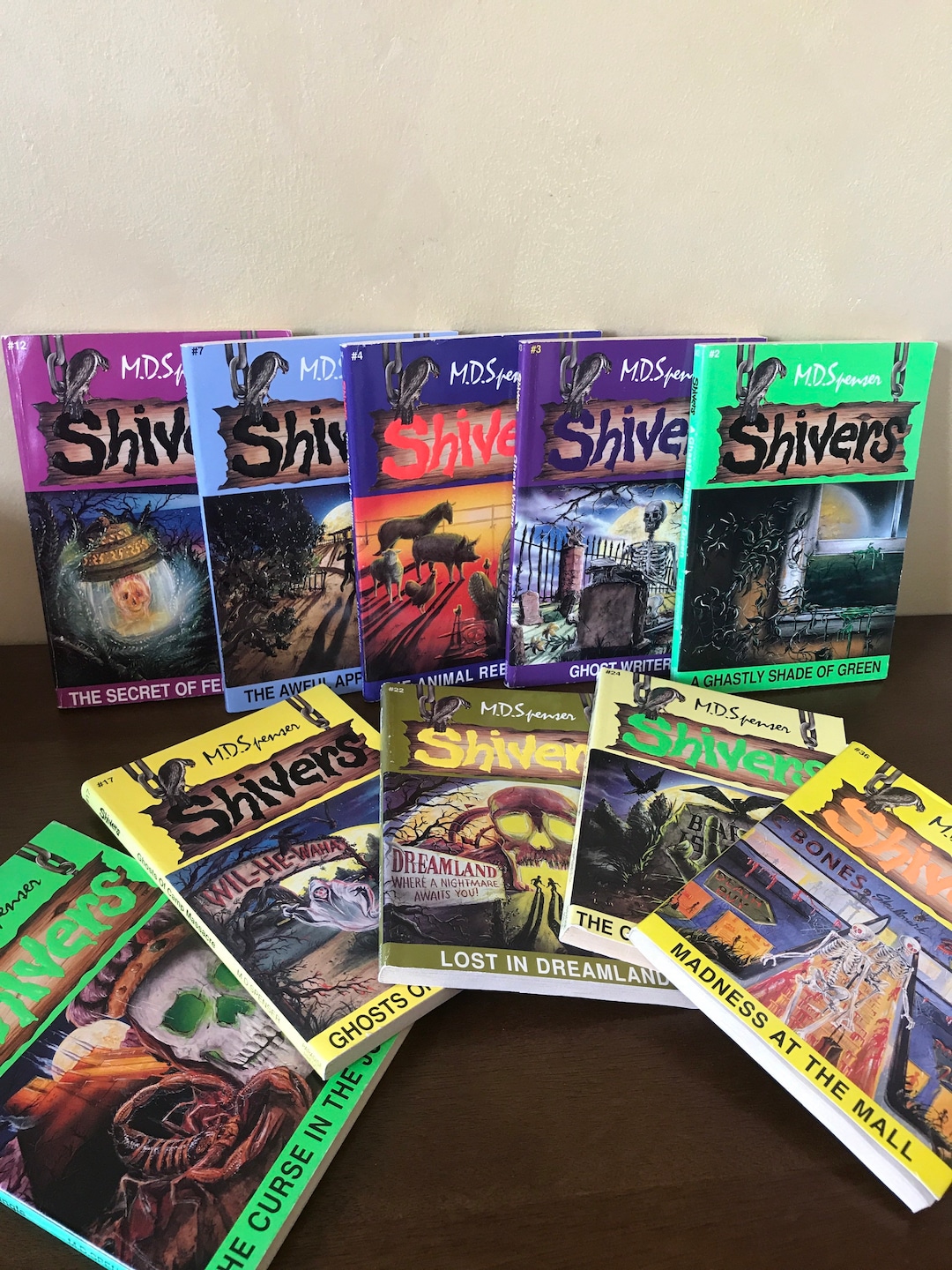 Shivers MD Spencer - Books Like Goosebumps - Vintage 90s Scary Books ...