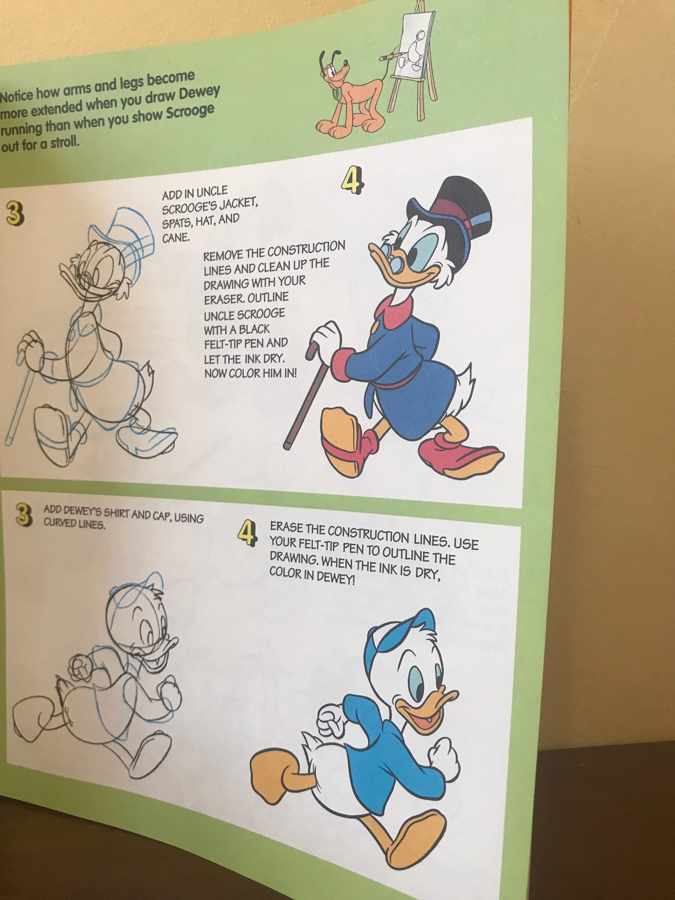 Uncle Scrooge McDuck writing pen 1990 - munimoro.gob.pe