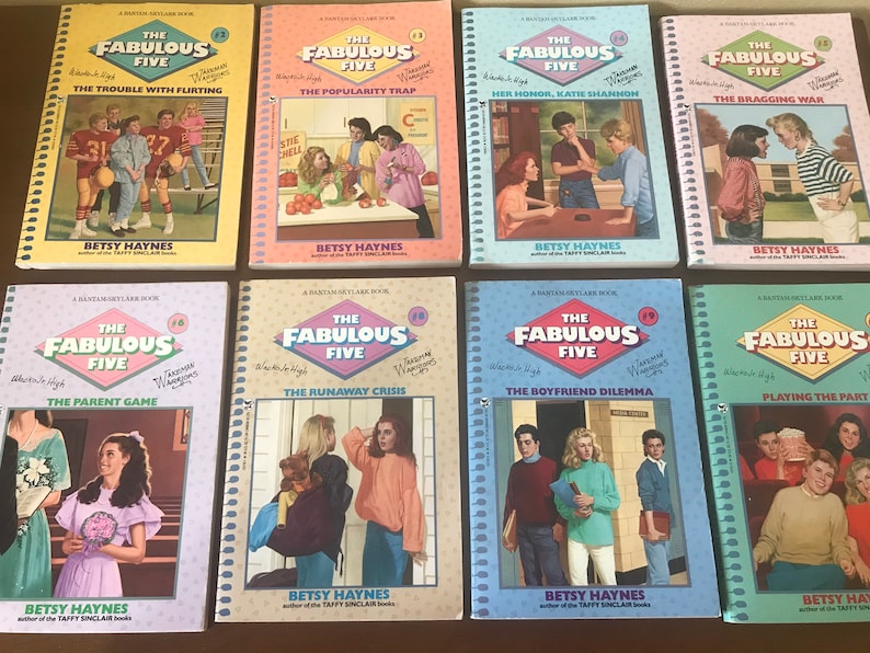 The Fabulous Five Betsy Haynes Choose Your Title 90s Young - Etsy