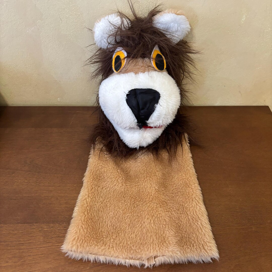 1984 One Way Street 24" Lion Hand Puppet Rare, One Way Street Puppets ...