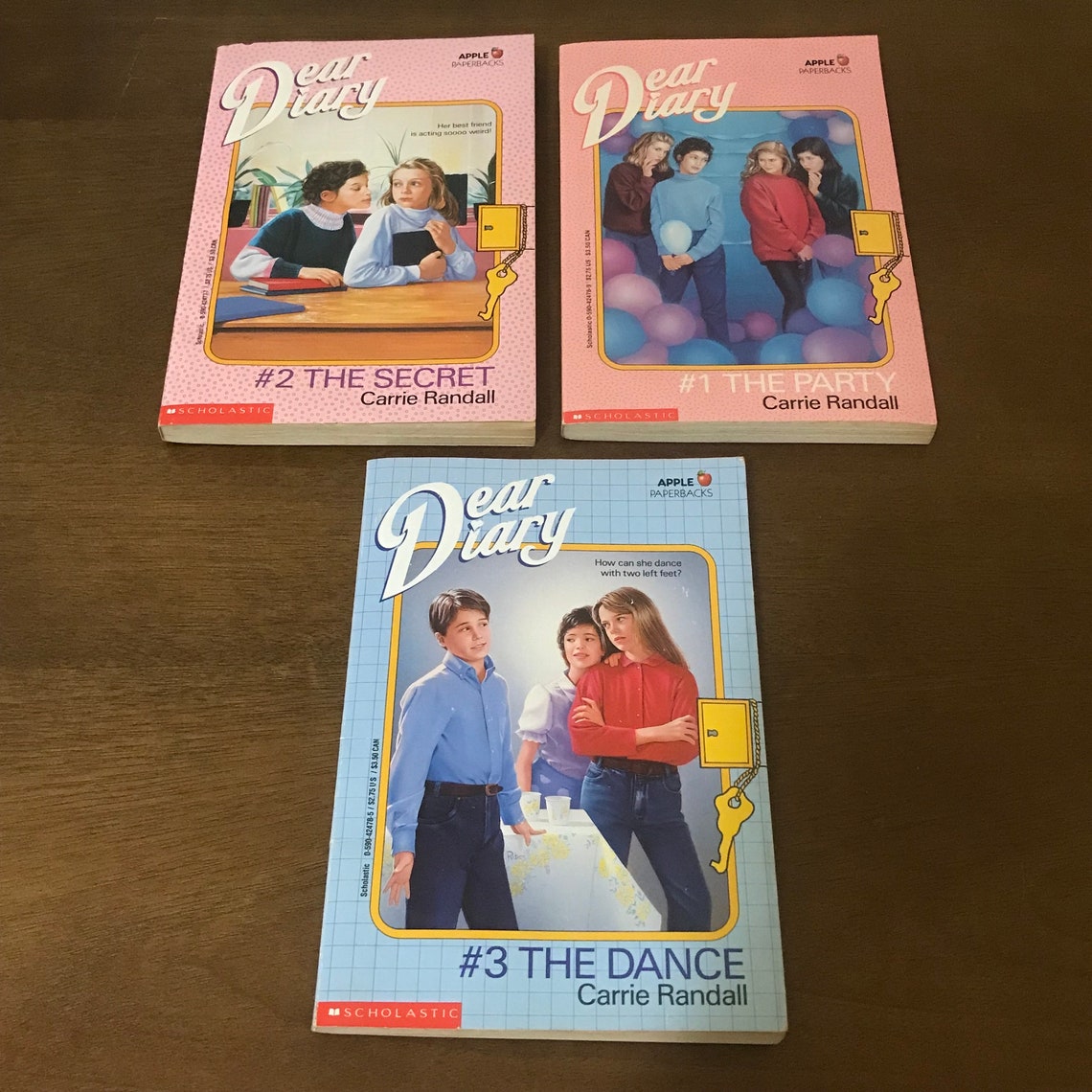 Dear Diary Carrie Randall Chapter Book Series Scholastic 90s, Young ...