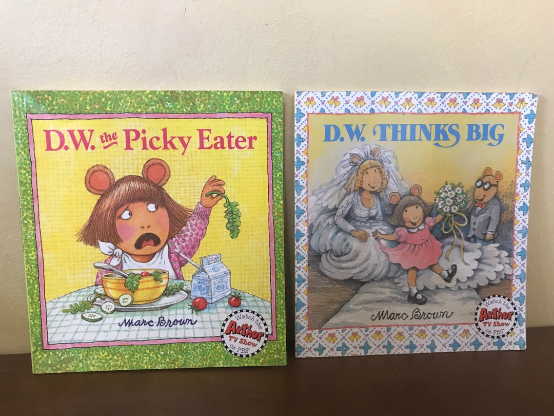 D.W Arthur Read Marc Brown Books | Choose Title - Dw's Library Card ...