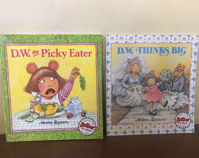 D.W Arthur Read Marc Brown Books | Choose Title - Dw's Library Card ...