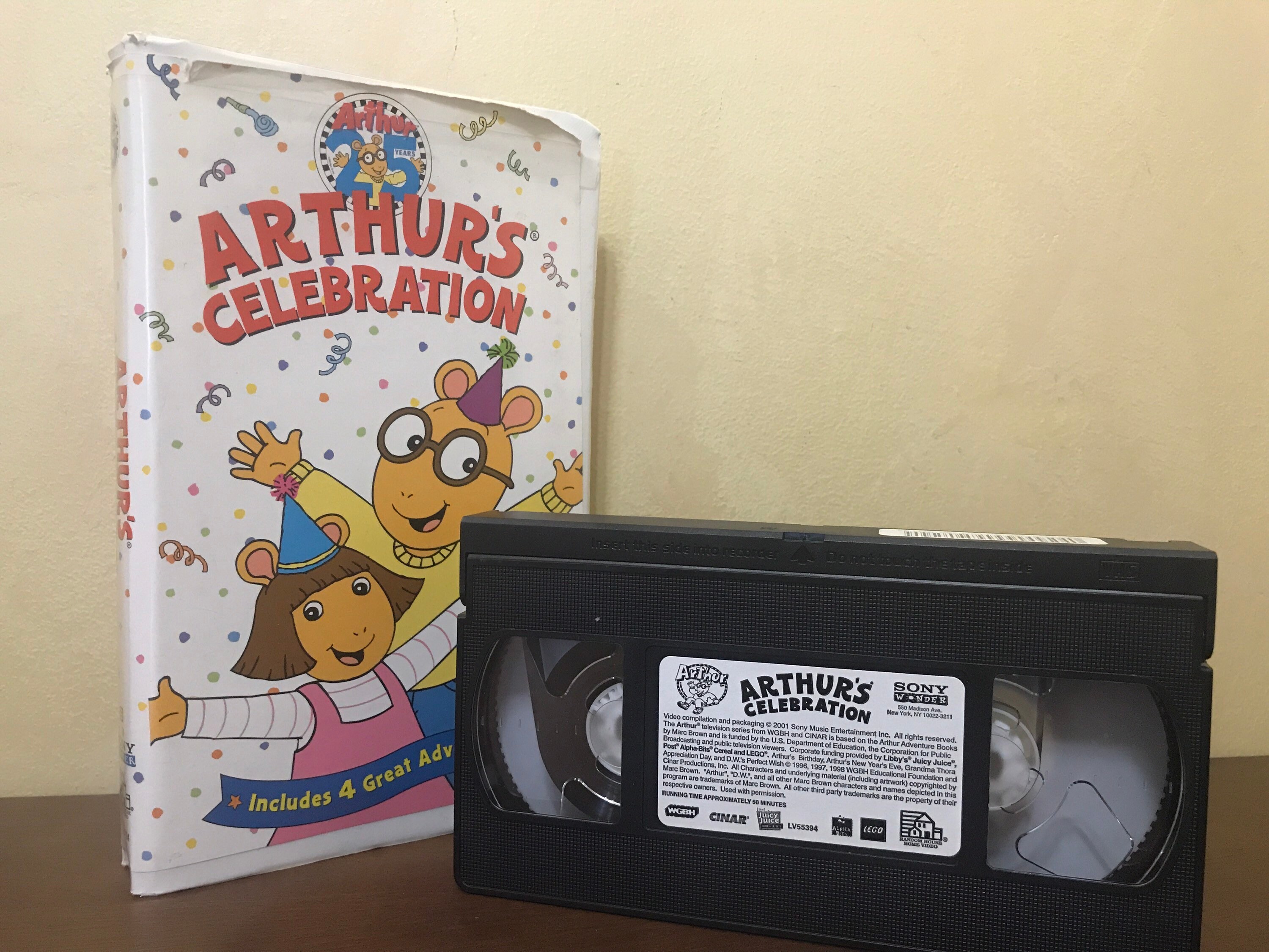 Arthur Reid Cartoon VHS Arthur's Tooth or Arthur's | Etsy