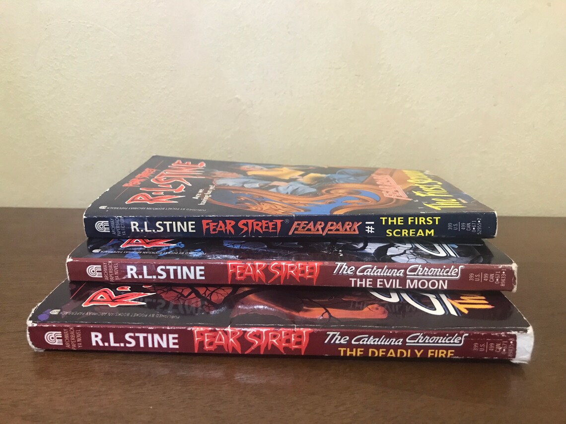 Original Rl Stine Fear Street Horror Book Series 90s Teen - Etsy