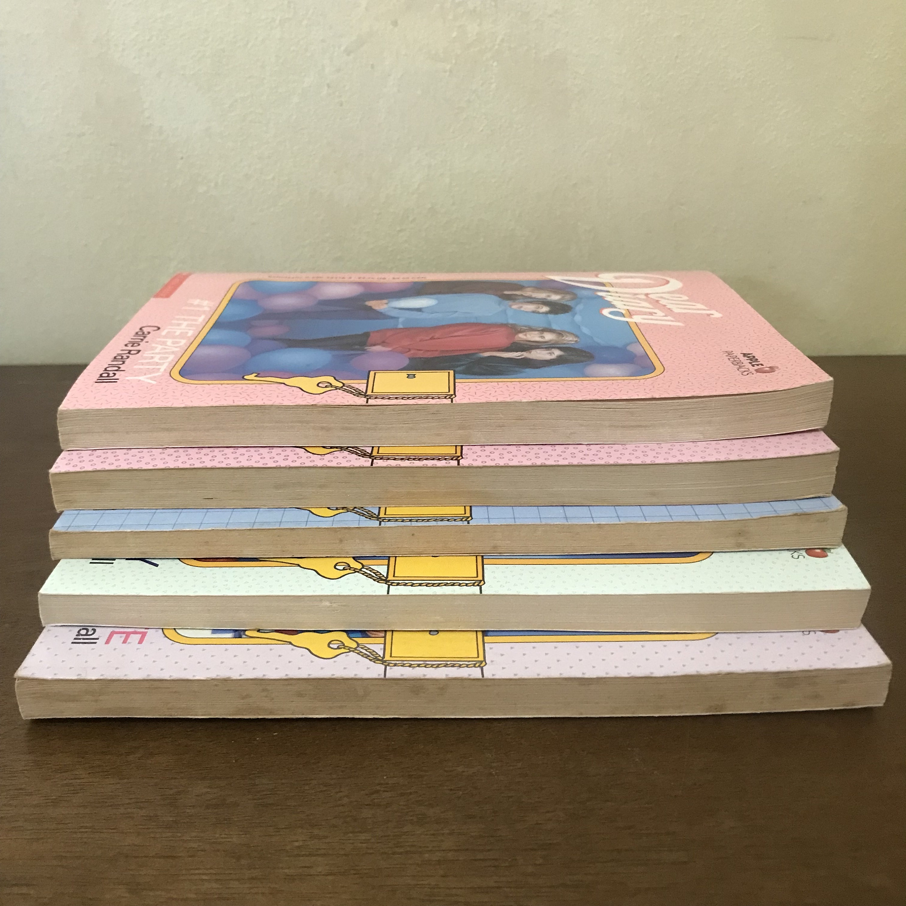 Dear Diary Carrie Randall Chapter Book Series Scholastic 90s, Young ...
