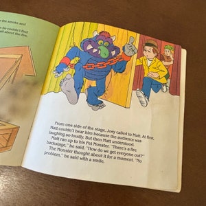 My Pet Monster Goes to School Dennis Fertig John Costanza 1986 Western ...