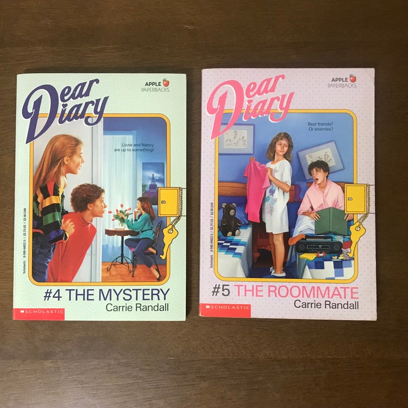 Dear Diary Carrie Randall Chapter Book Series Scholastic 90s, Young ...