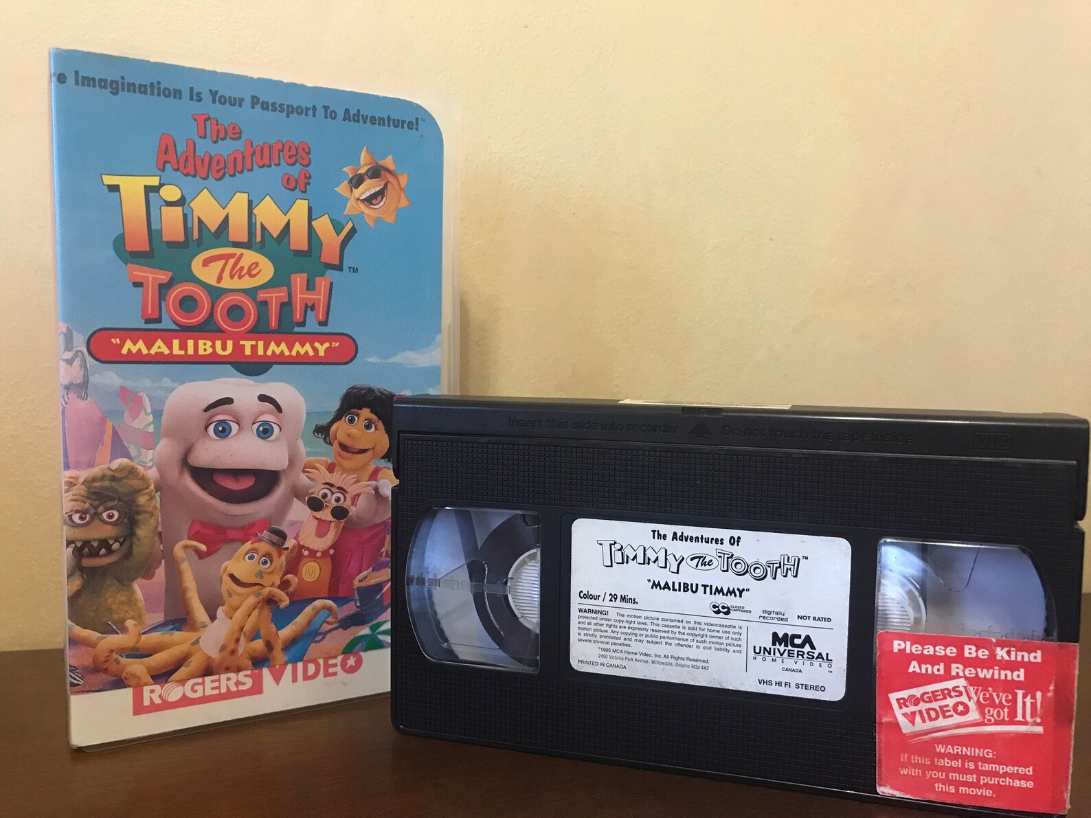 The Adventures of Timmy the Tooth Malibu Timmy VHS Musical | Etsy