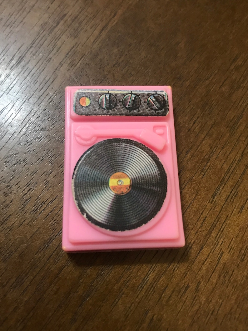 Barbie Hot Pink Boombox Radio Barbie Miniature Radio Neon Nostalgic ...
