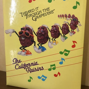 1988 California Raisins Photograph Photo Album - California Raisins ...