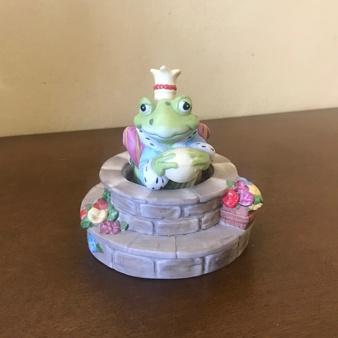 1986 Franklin Mint Fairy Tale Surprises the Frog Prince by Maggie ...