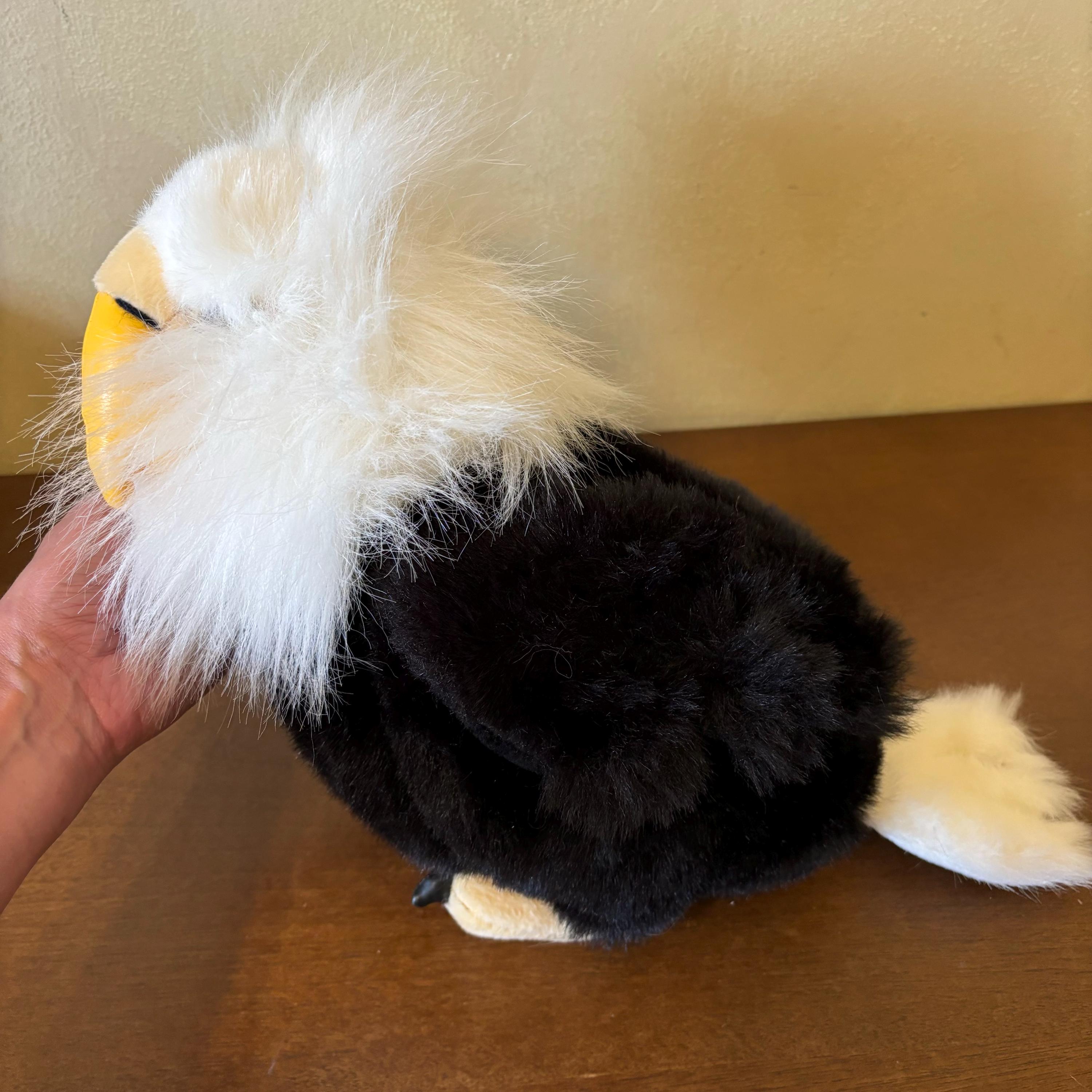 1991 24k Polar Puff Special Effects Rodney the Bald Eagle #5487 10 ...