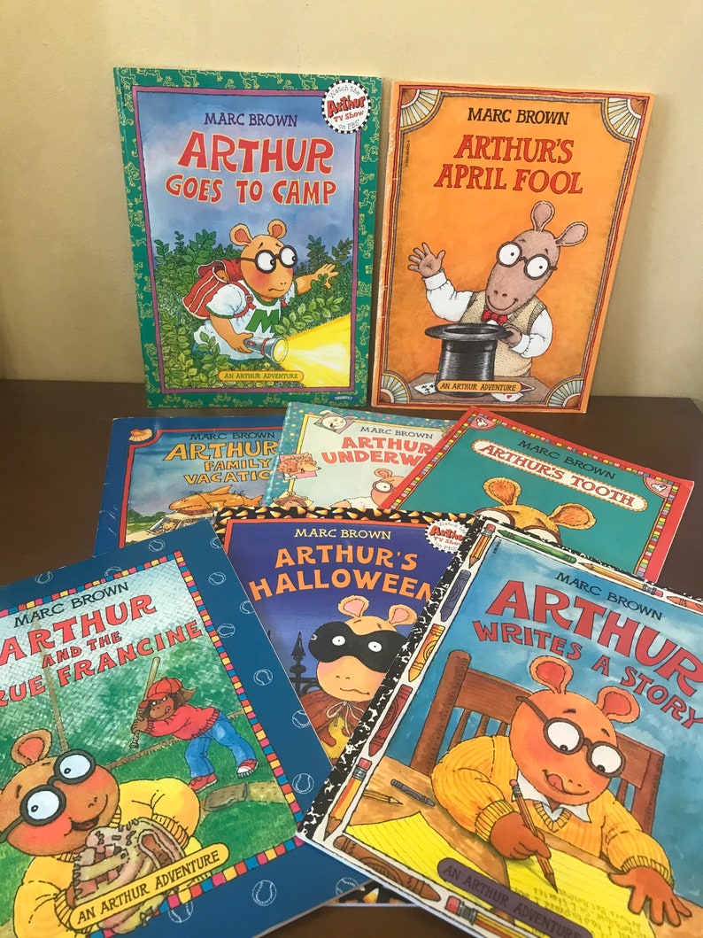 Arthur Books Scholastic Marc Brown Arthur Reed 90s Popular - Etsy