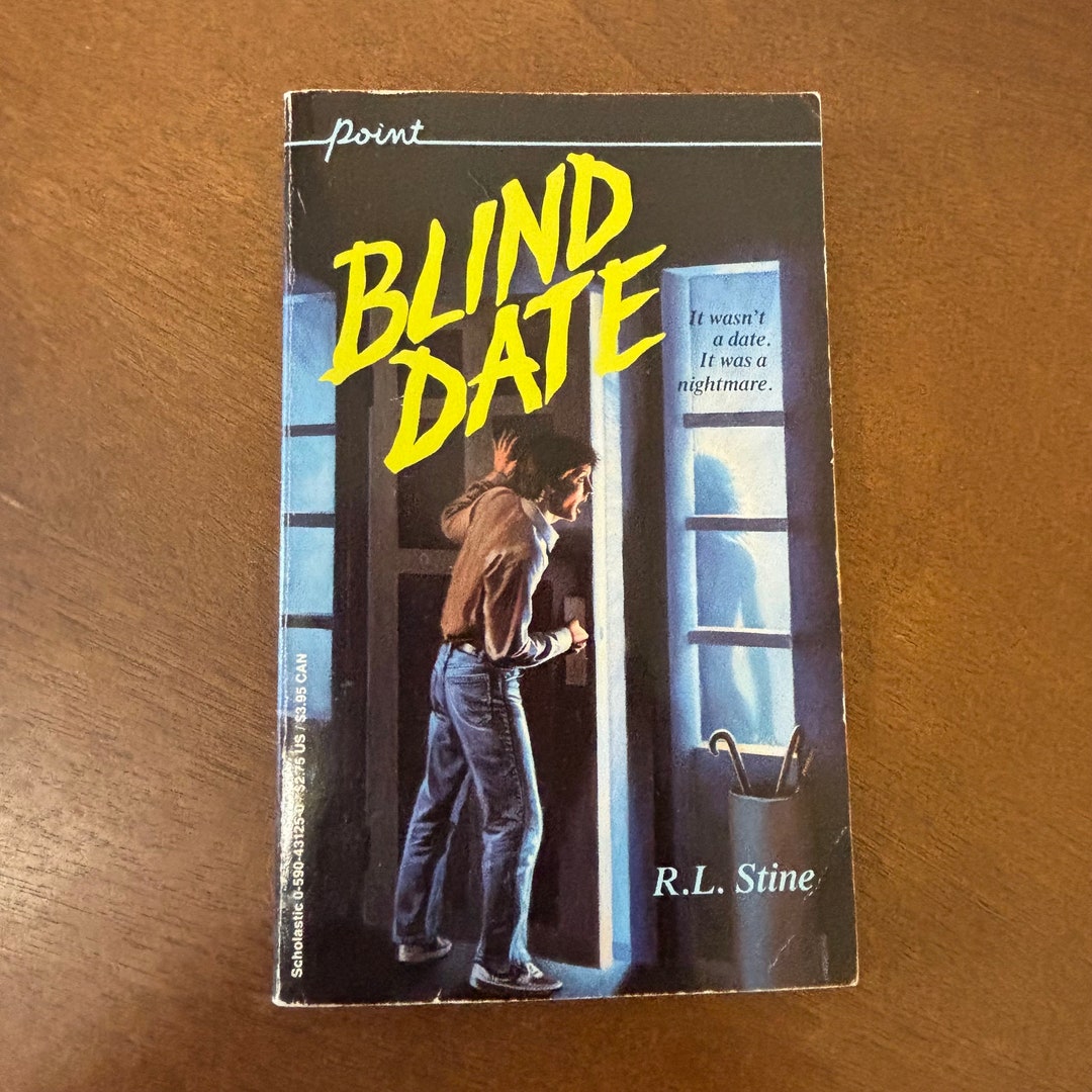 Blind Date R.L. Stine 1986 Point Fiction Paperback, Point Horror Teen Fiction Novels 80s/90s ...
