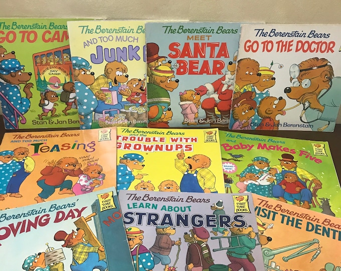 1995 the Big Book of the BERENSTAIN Bears 5 Books in 1 Stan & Jan ...