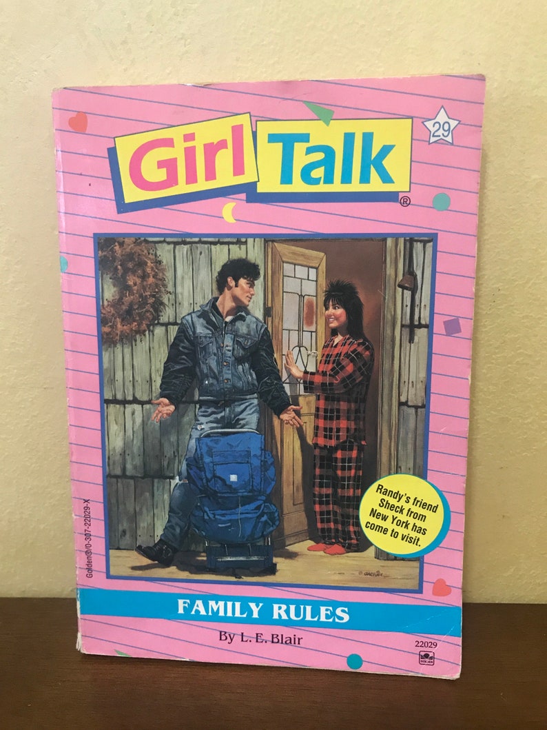 Girl Talk Book Series 90s L.E. Blair 90s Reading List Teen | Etsy